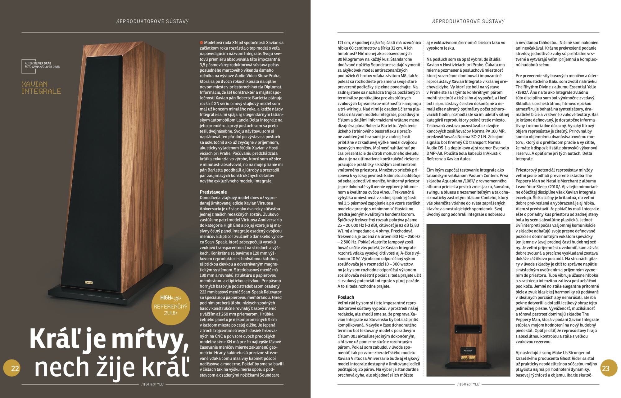 Recenze - XAVIAN | česká manufaktura reprosoustav